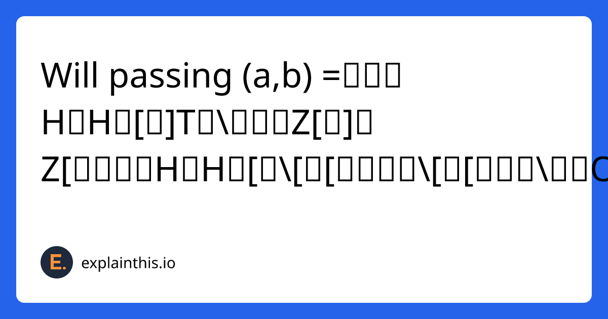 Will Passing Ab B A In Javascript Builit In Sort A Be In Ascending Or Descending Order